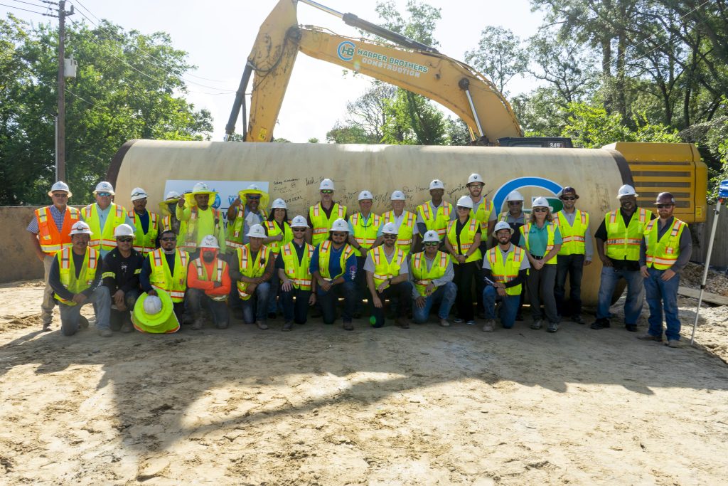 B1/B2 Final Pipe Installation – August 15, 2025